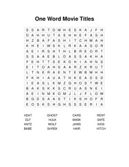 Made of Plastic Word Search
