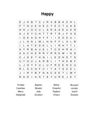 Information Word Search