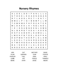 Ghosts Word Search