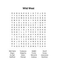 Congress Word Search