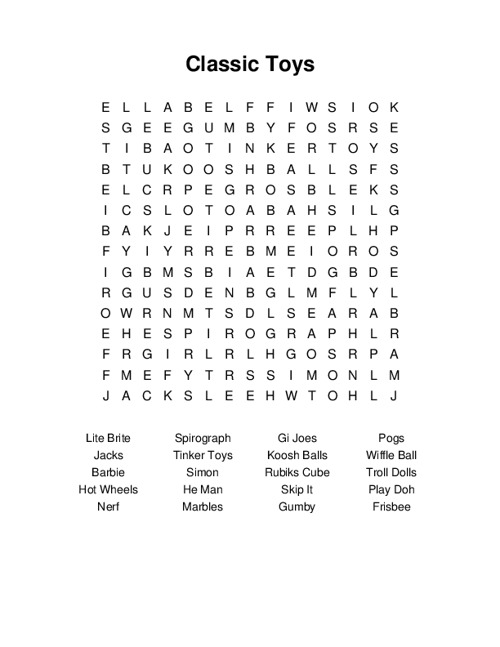 4 Digit Numbers Word Search