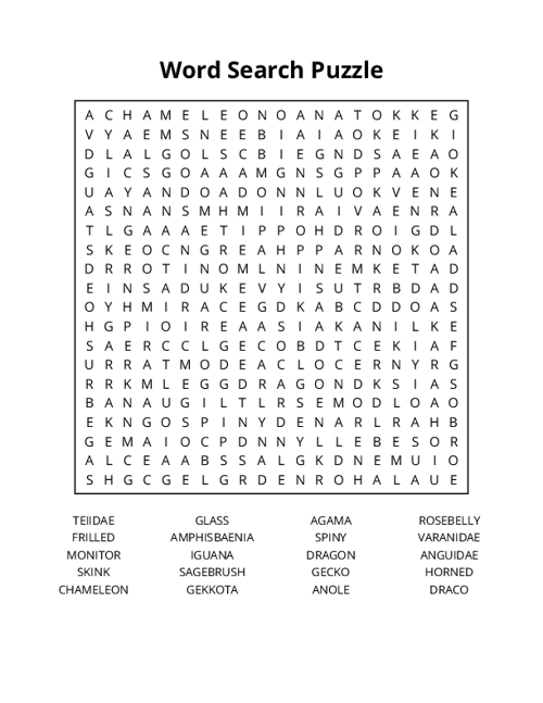 Free Online Word Search Generator
